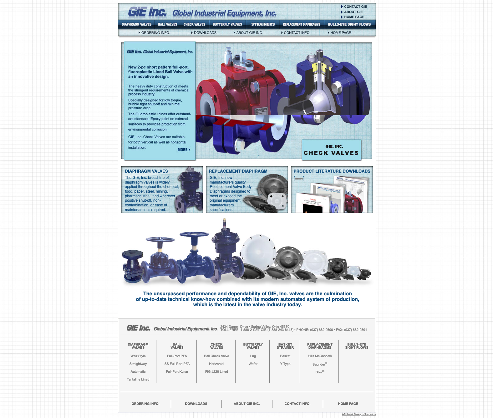 Web Design – Michael Gregg Graphics